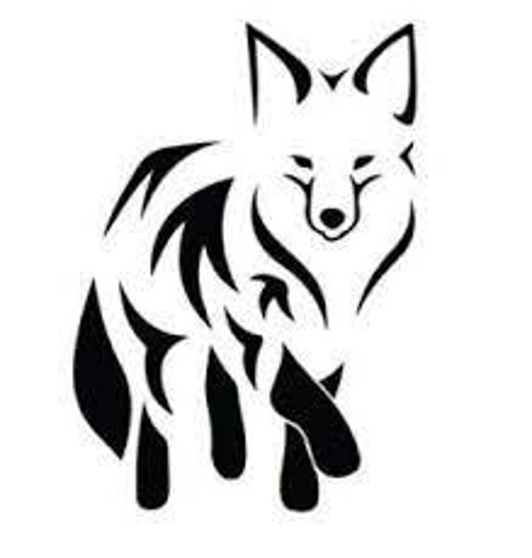 Fox Vinyl Decal - Etsy