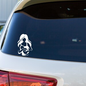 Mother With Baby Vinyl Decals - Etsy