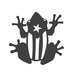 Coqui With Flag Vinyl Decal - Etsy