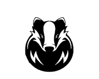 Badger Vinyl Decal Sticker Honey Polecat Ferret - Etsy