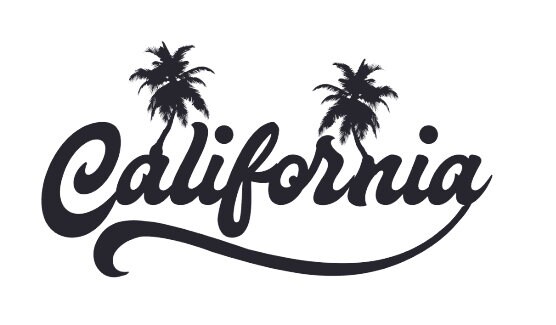 California Vinyl Decal - Etsy