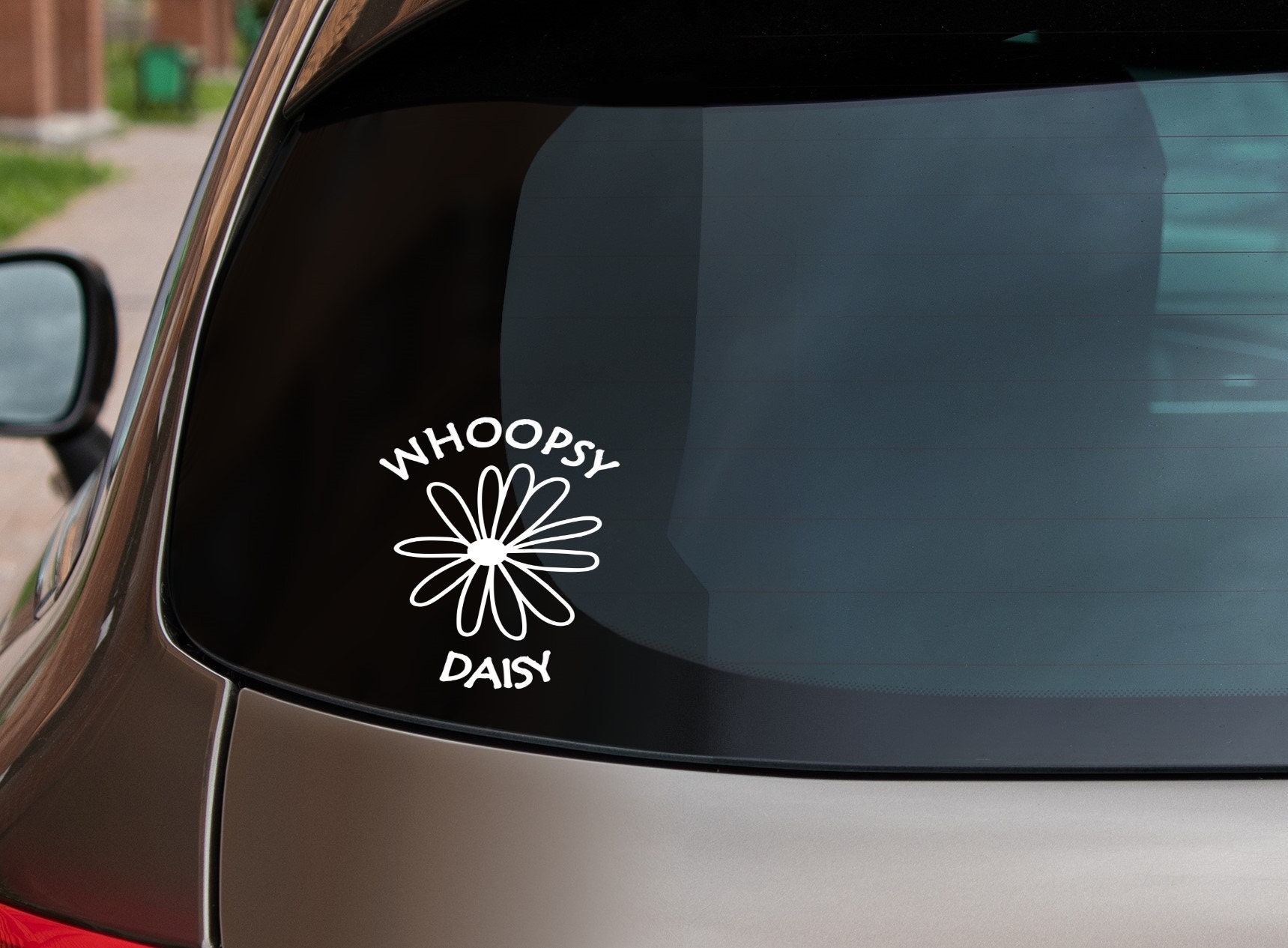 Whoopsy Daisy Vinyl Decal - Etsy