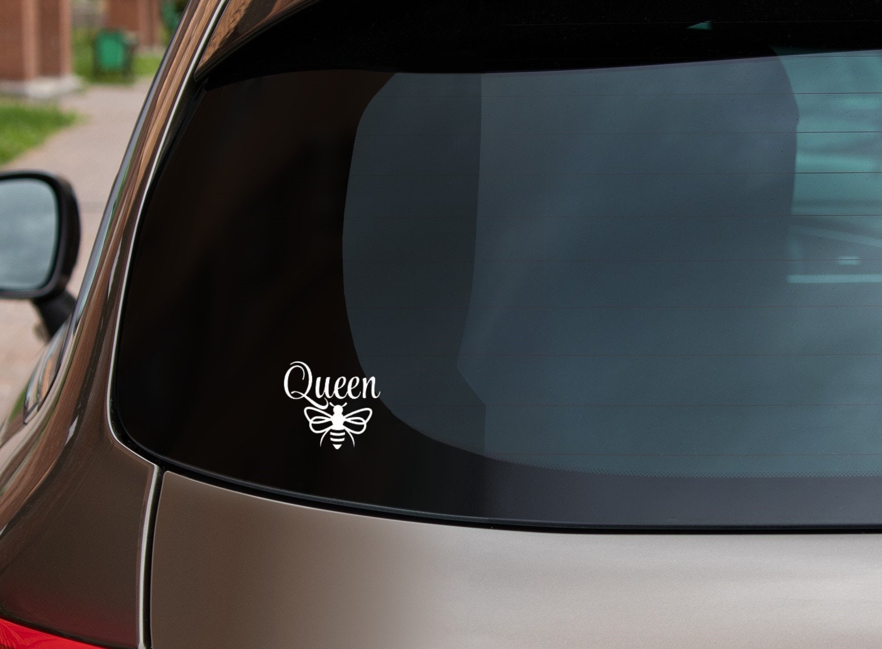 Queen Bee Vinyl Decal - Etsy
