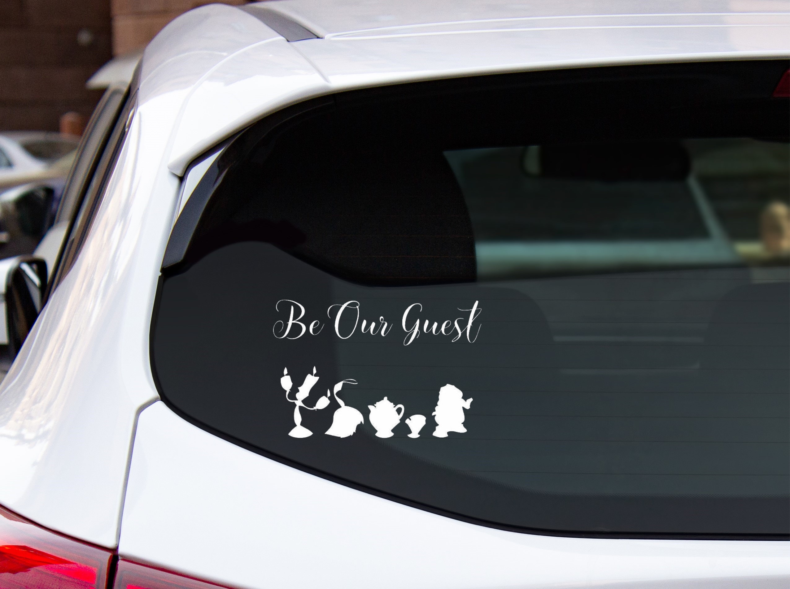 Be Our Guest Vinyl Decal - Etsy
