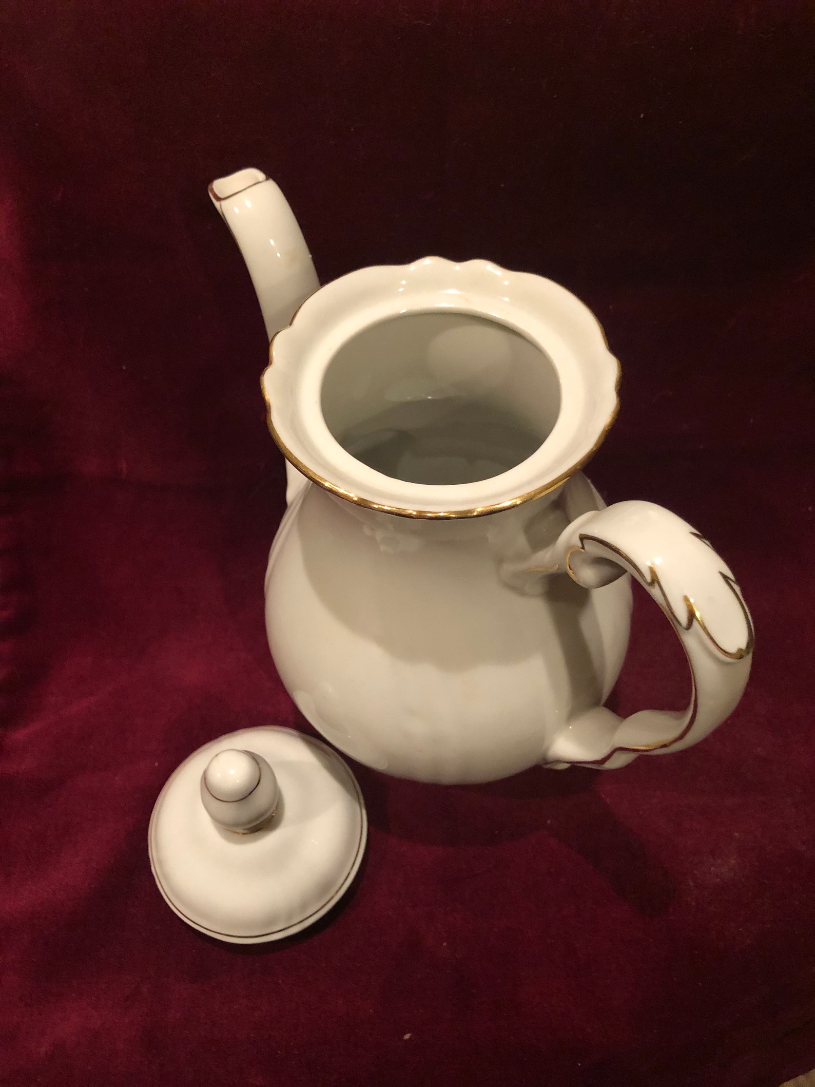 Vintage Winterling Bavaria China Ivory & Gold Coffee Set - Etsy