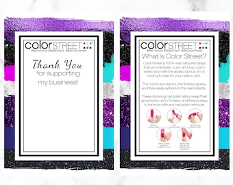 Color Street Enter to Win Cards Color Street Enter to Win - Etsy