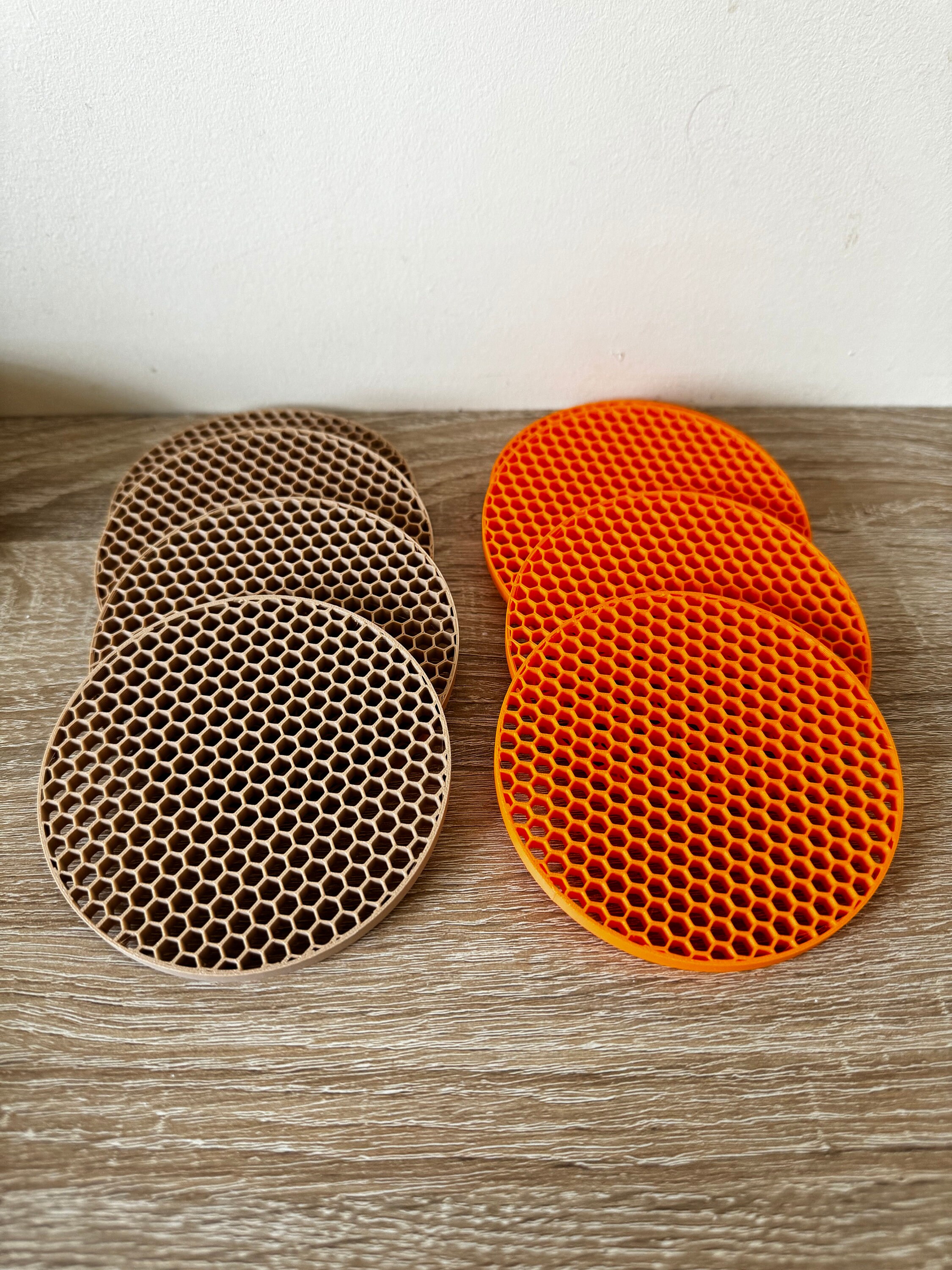 Honeycomb Coasters - Unique Housewarming, Beekeeping, Barware ...