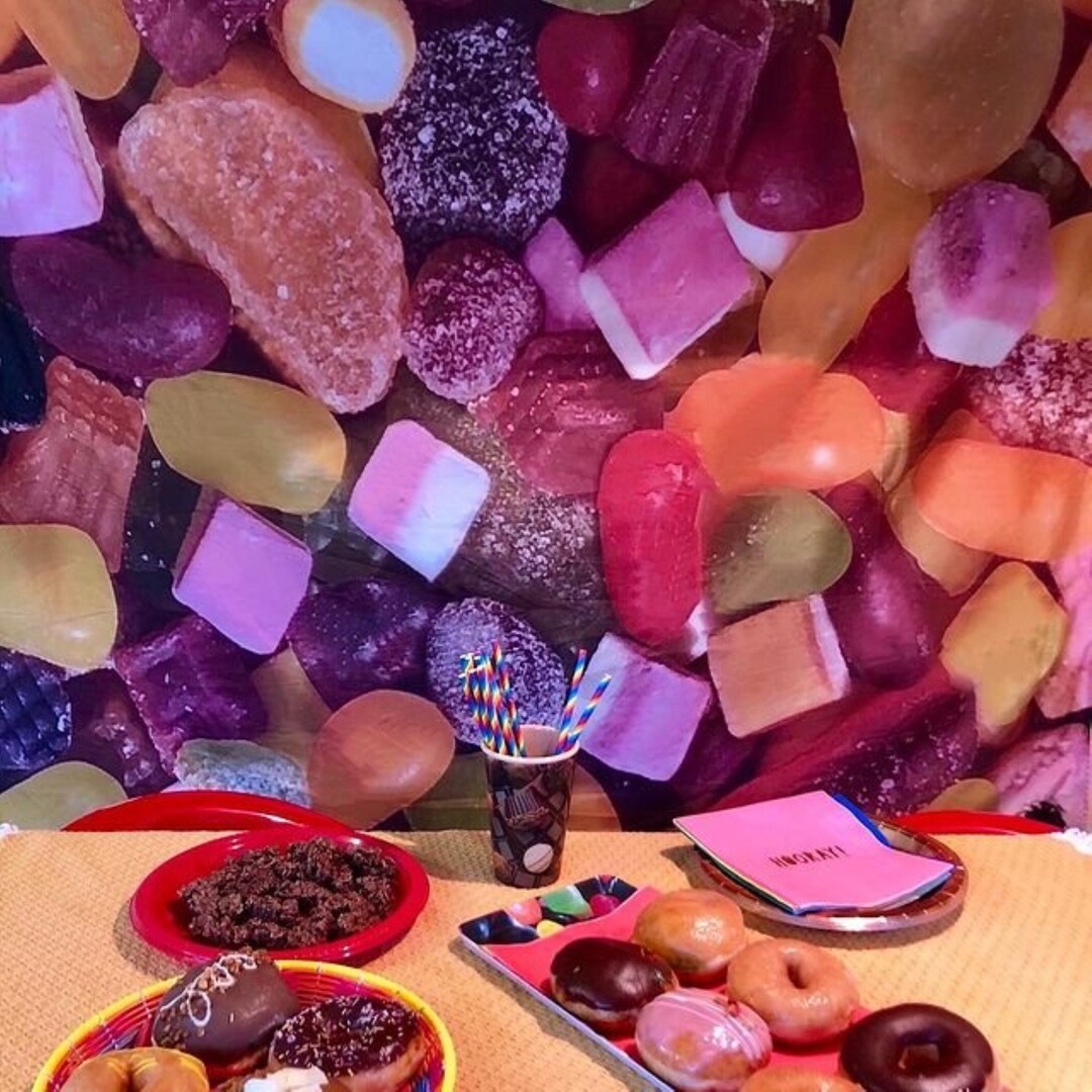 Party Backdrop, Sweets Backdrop, Kids Party Backdrop, Sweets, Candy ...