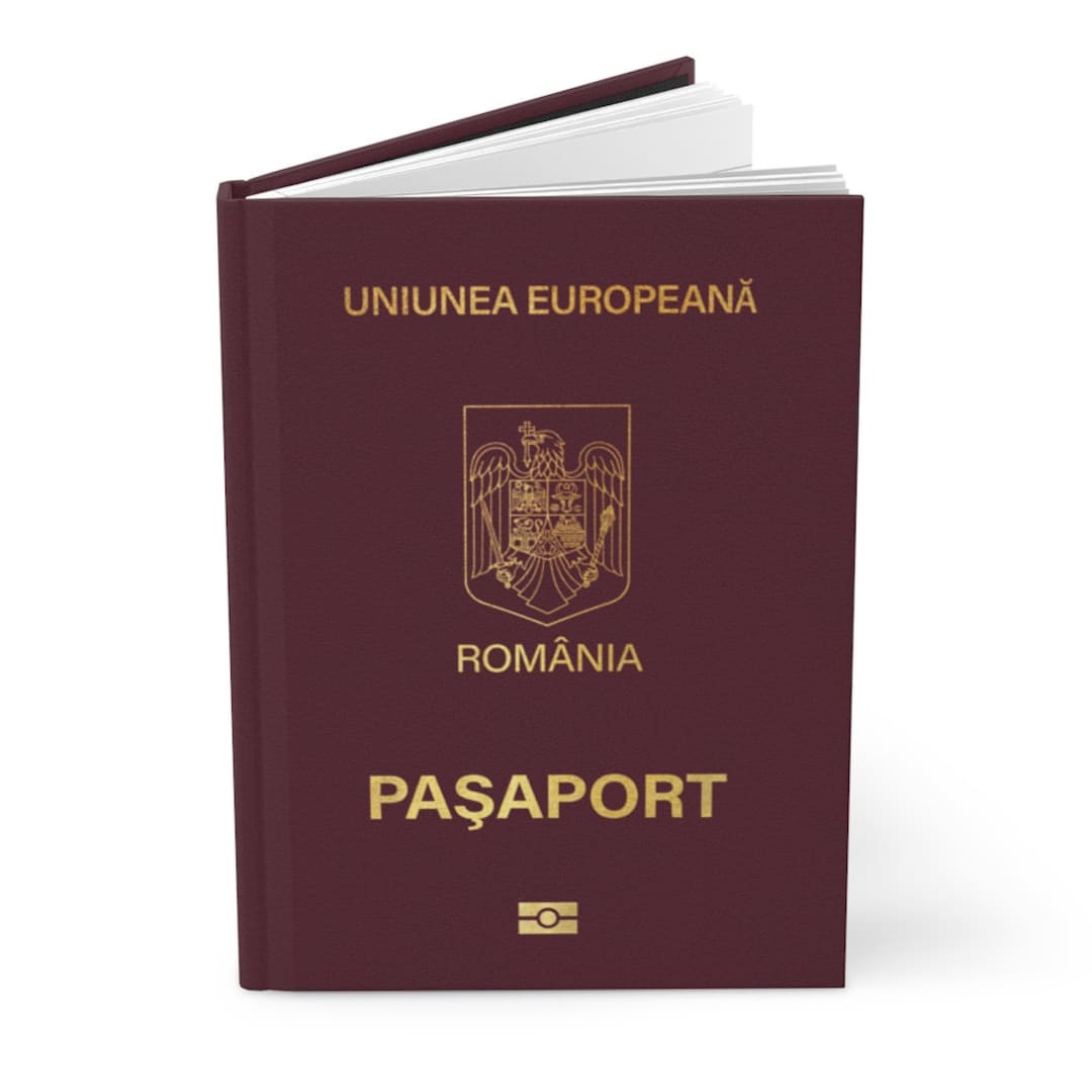 Carnet de notes à couverture rigide pour passeport roumain Meilleur ...