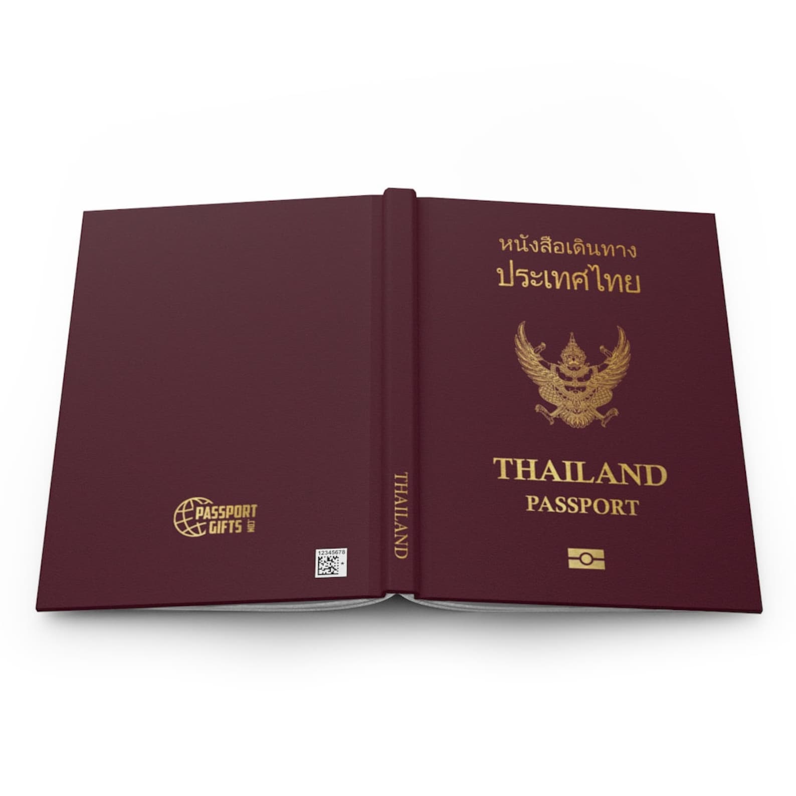 Thai Passport Hardcover Journal Notebook Best Gift for Citizens of ...