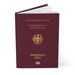 German Passport Hardcover Journal Notebook Best Gift for Citizens of ...