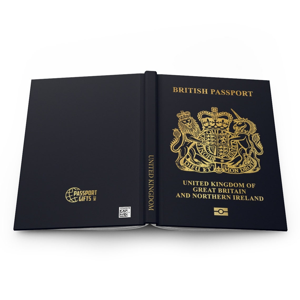 New British Passport Hardcover Journal Notebook Best Gift for United ...
