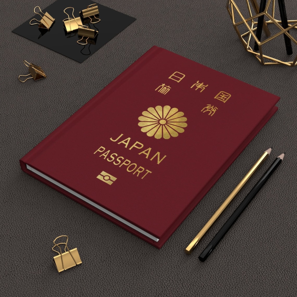 Japanese Passport Hardcover Journal Notebook Best Gift for - Etsy