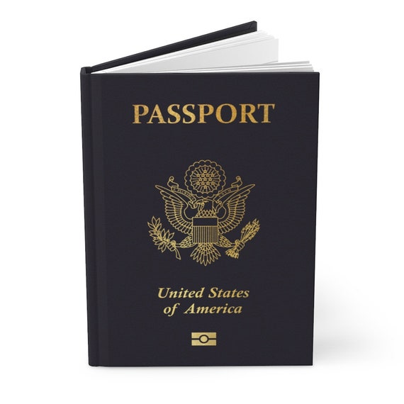 USA Passport Hardcover Journal Notebook Best Gift for US - Etsy