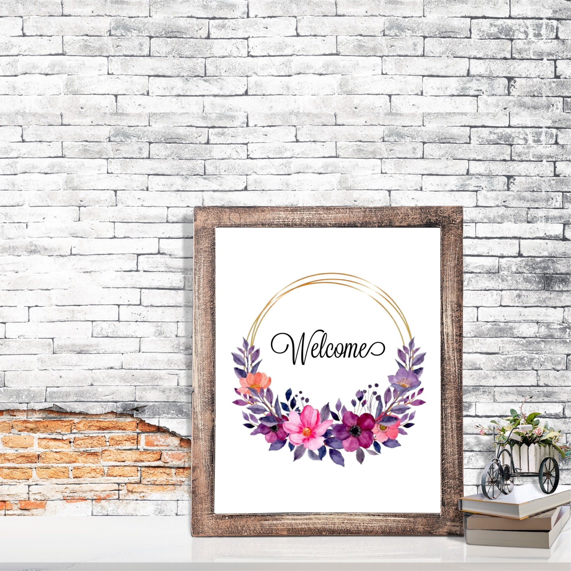 Welcome Sign Template Instant Download Printabledigital - Etsy