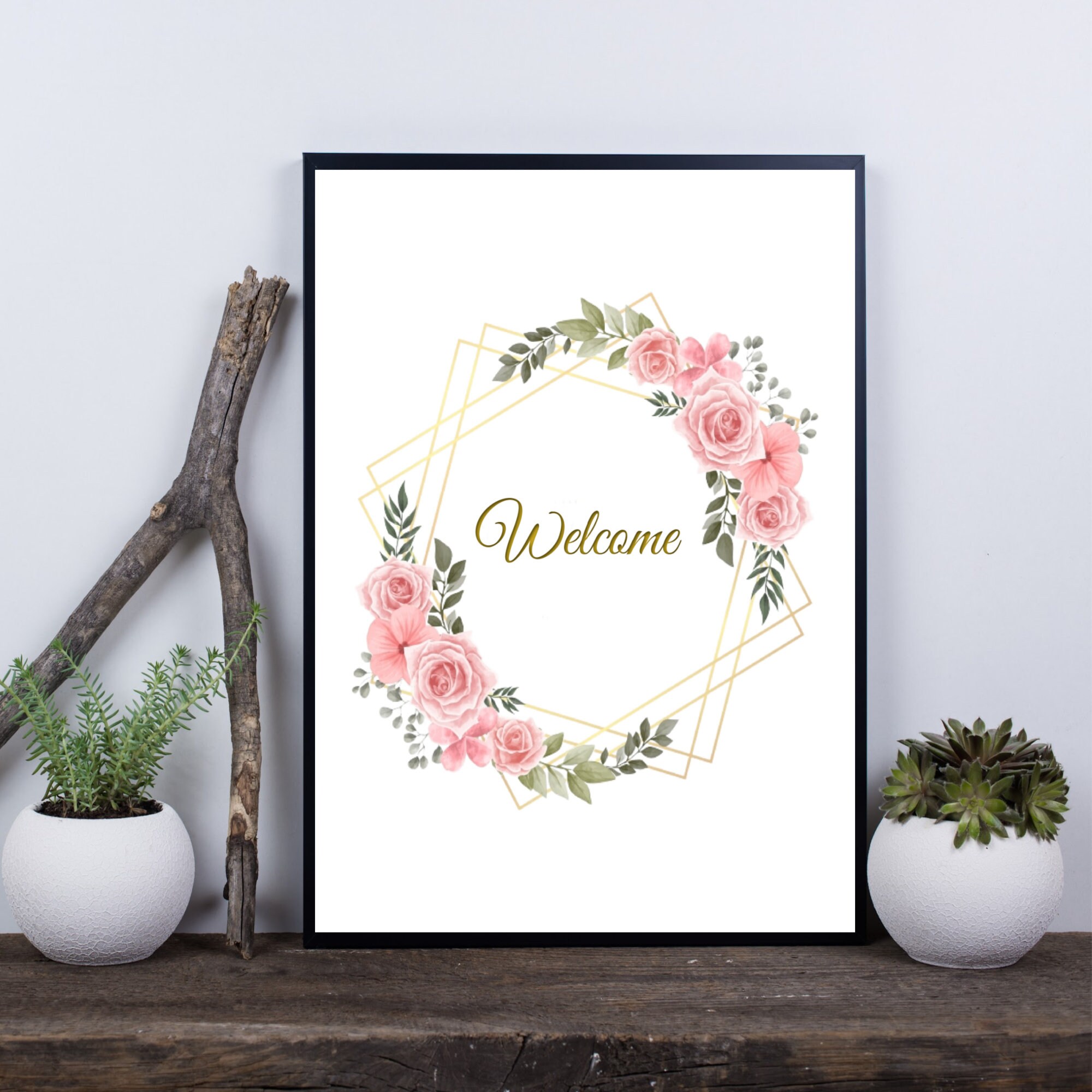 Welcome Sign Template Instant Download Printabledigital - Etsy