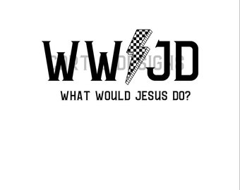 What Would Jesus Do Printable, WWJD Poster, Jesus Christ Print ...