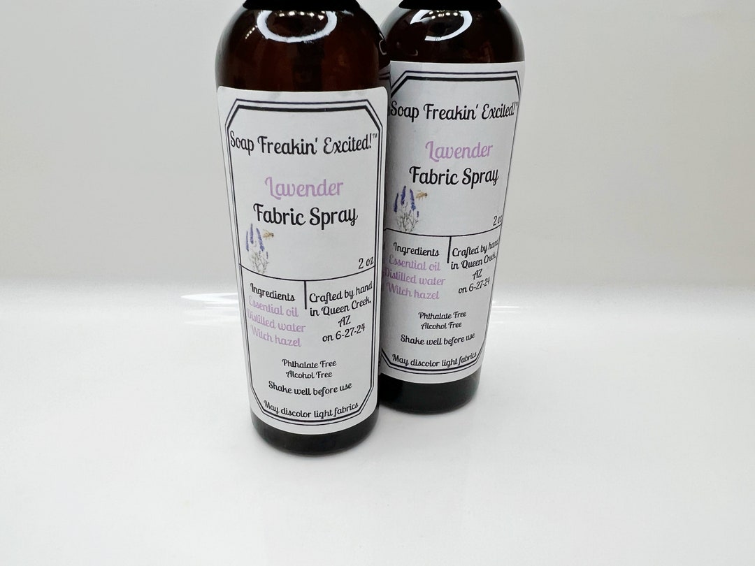 Lavender Fabric Spray – Artisan Room Deodorizer - Etsy