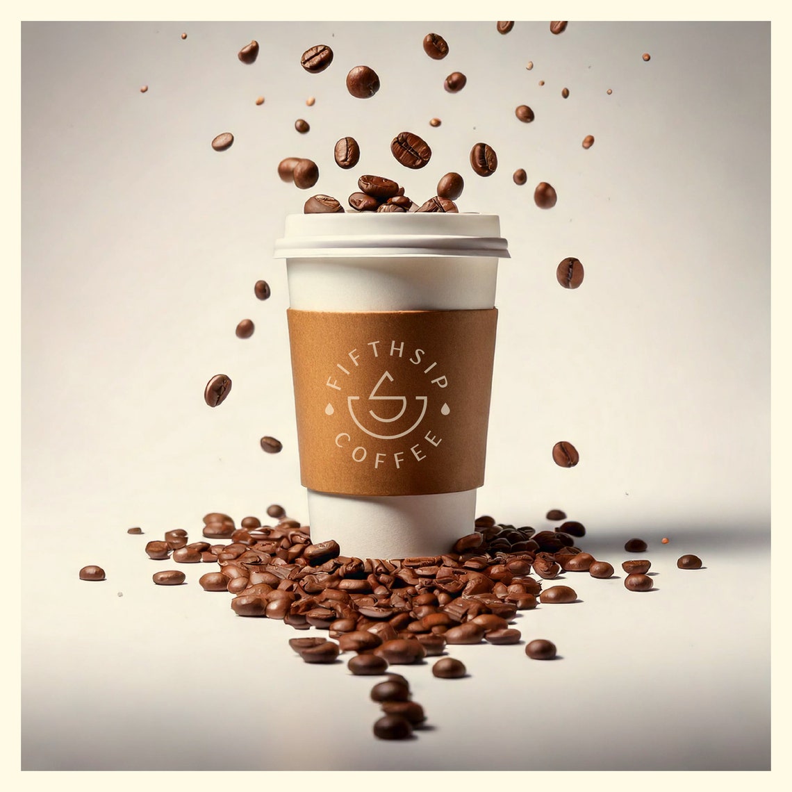 Coffee Shop 5S Editable Logo - Etsy