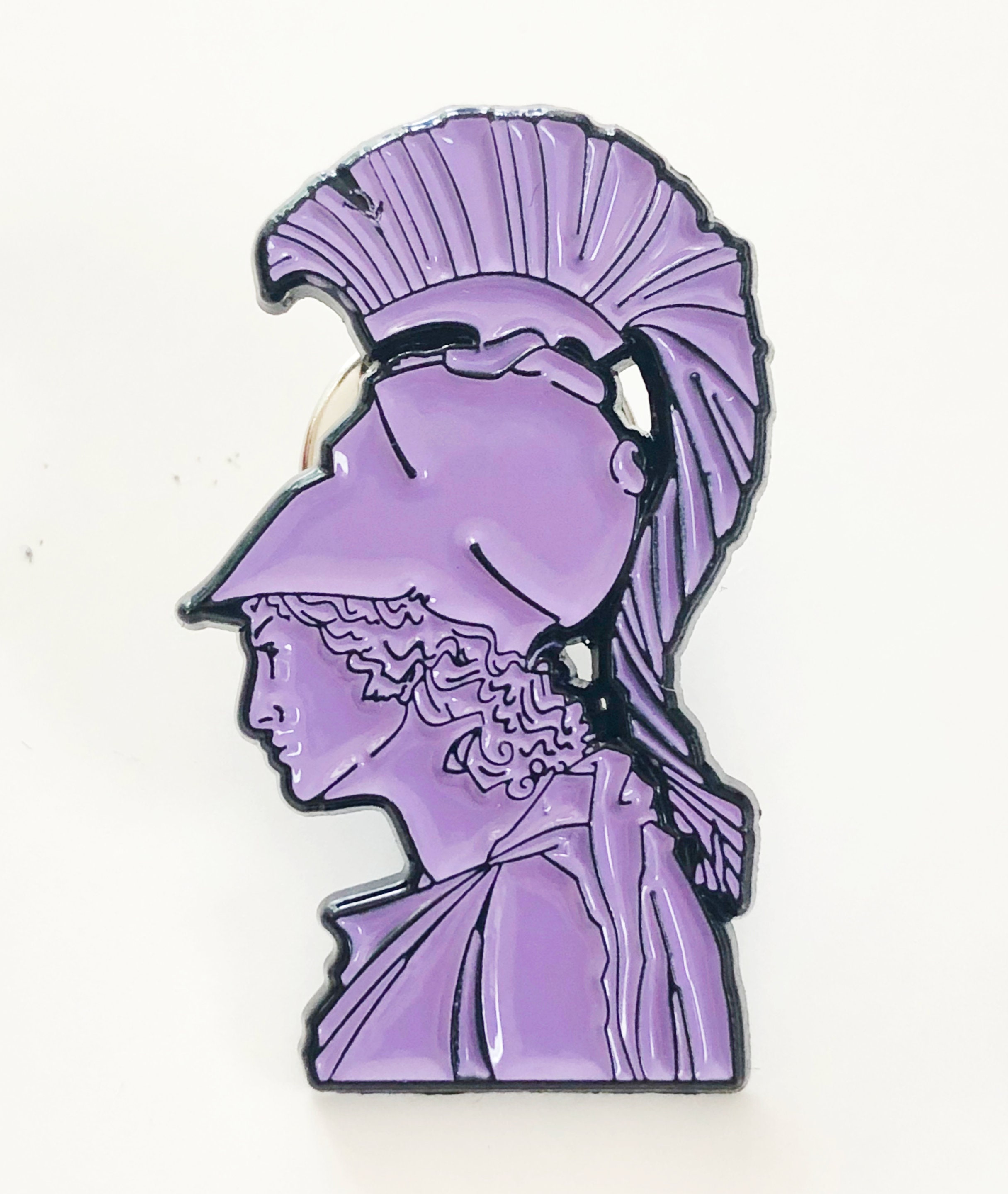 Athena Pin Badge | Etsy