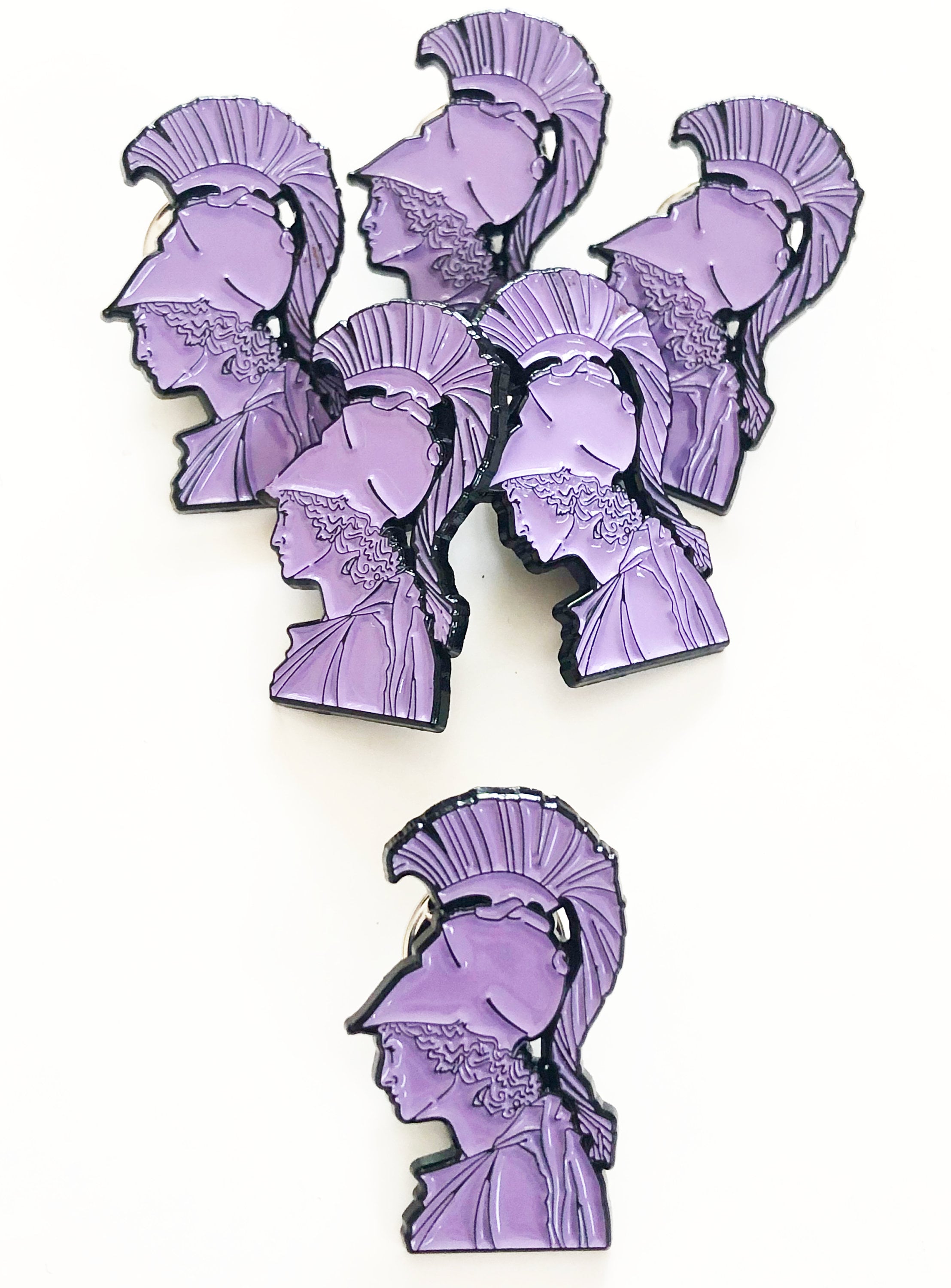 Athena Pin Badge | Etsy