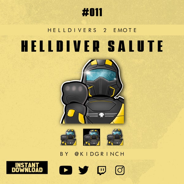 Helldivers 2 Animated Emote - Etsy