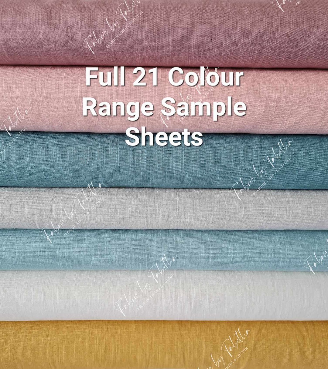 Samples Swatches 21 Luxurious Washed LINEN-HANDLE SAMPLES Okeo-tex ...