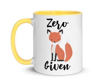 Zero Fox Given Mug | Etsy