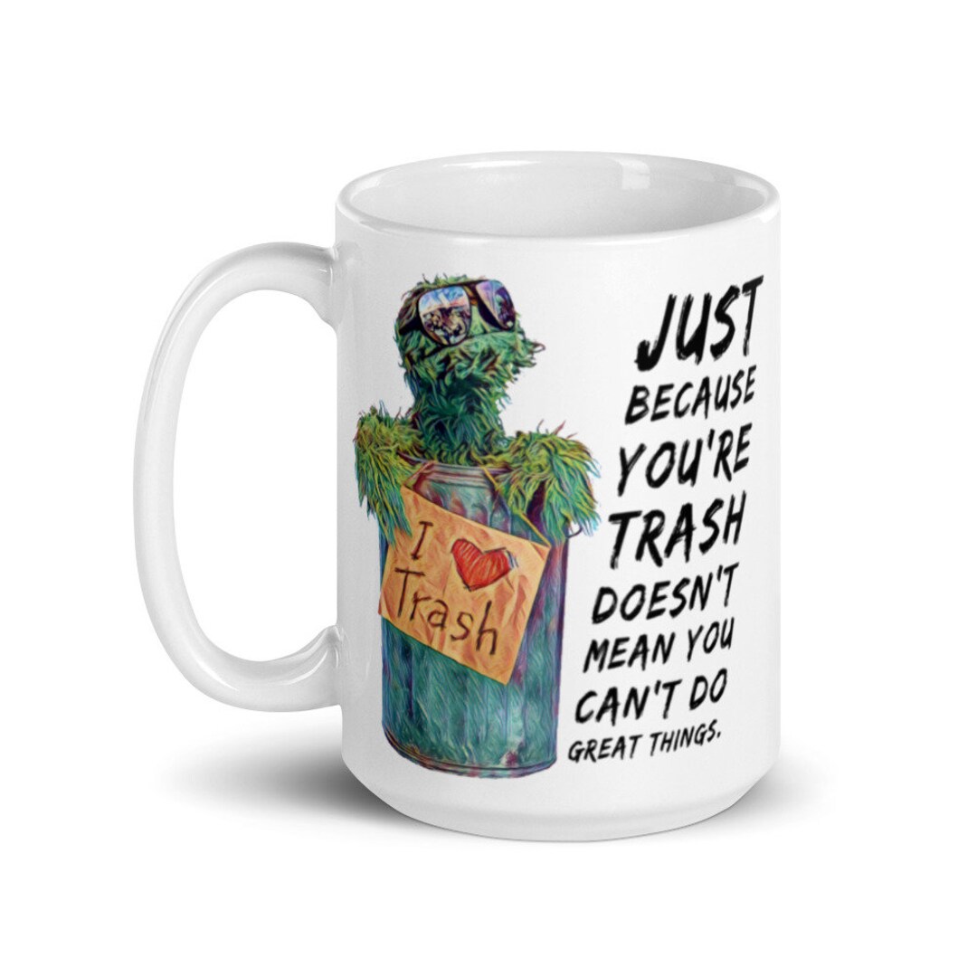 Garbage Can 15oz Mug - Etsy