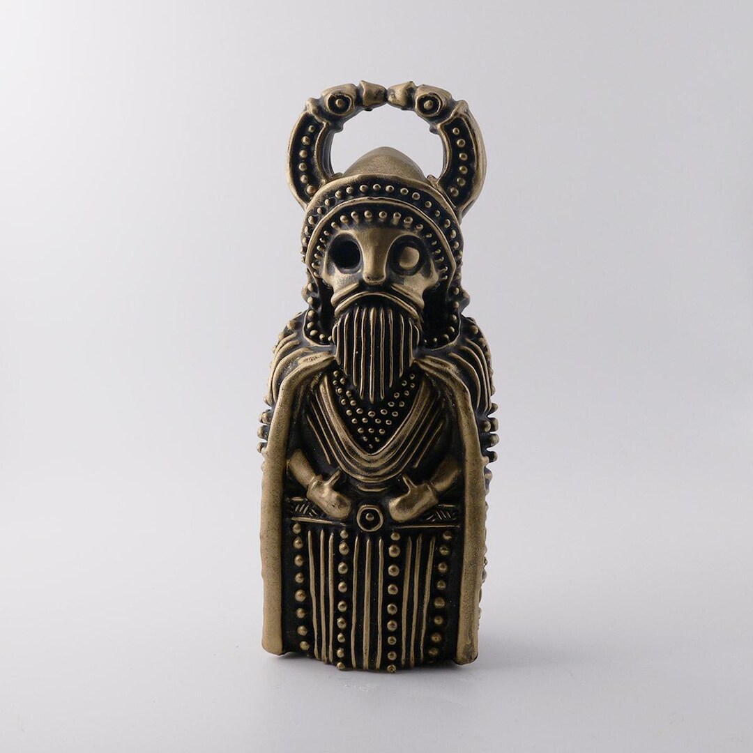 Odin Altar Statue - Handmade Viking Pagan Heathen Deity Norse Mythology - Etsy