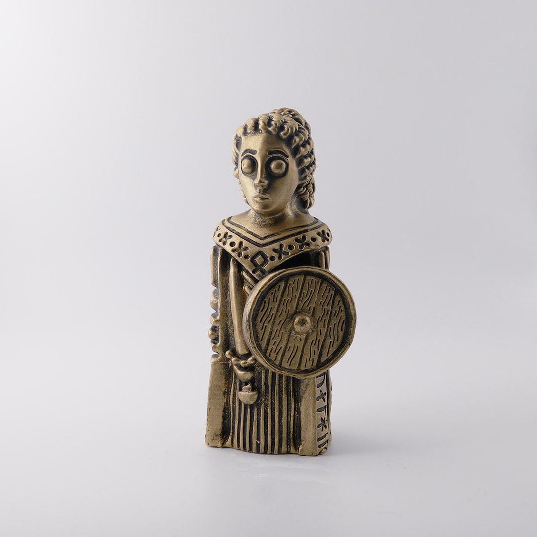 Hlin Altar Statue - Handmade Viking Pagan Heathen Deity Norse Mythology ...