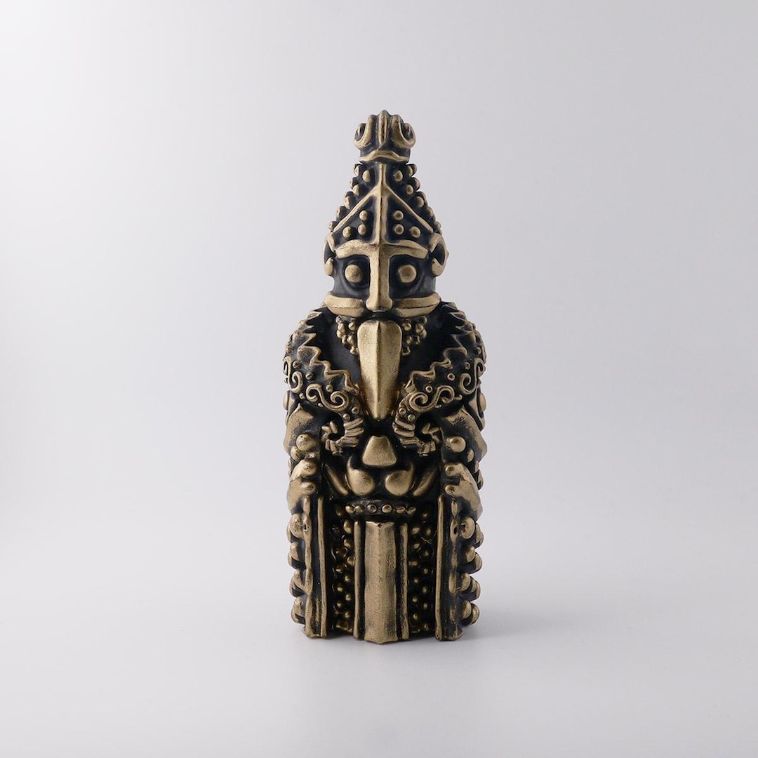 Freyr Altar Statue - Handmade Viking Pagan Heathen Deity Norse ...