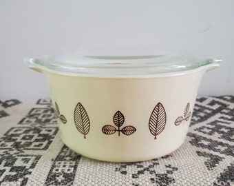 Pyrex Gold Dish | Etsy