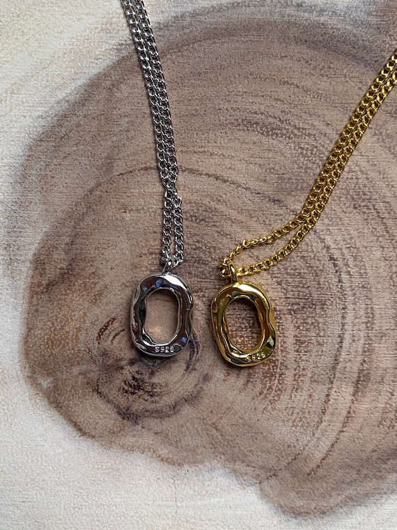 Jewelry & Beauty Pendants 48mm Oval Donut Pendant etna.com.pe