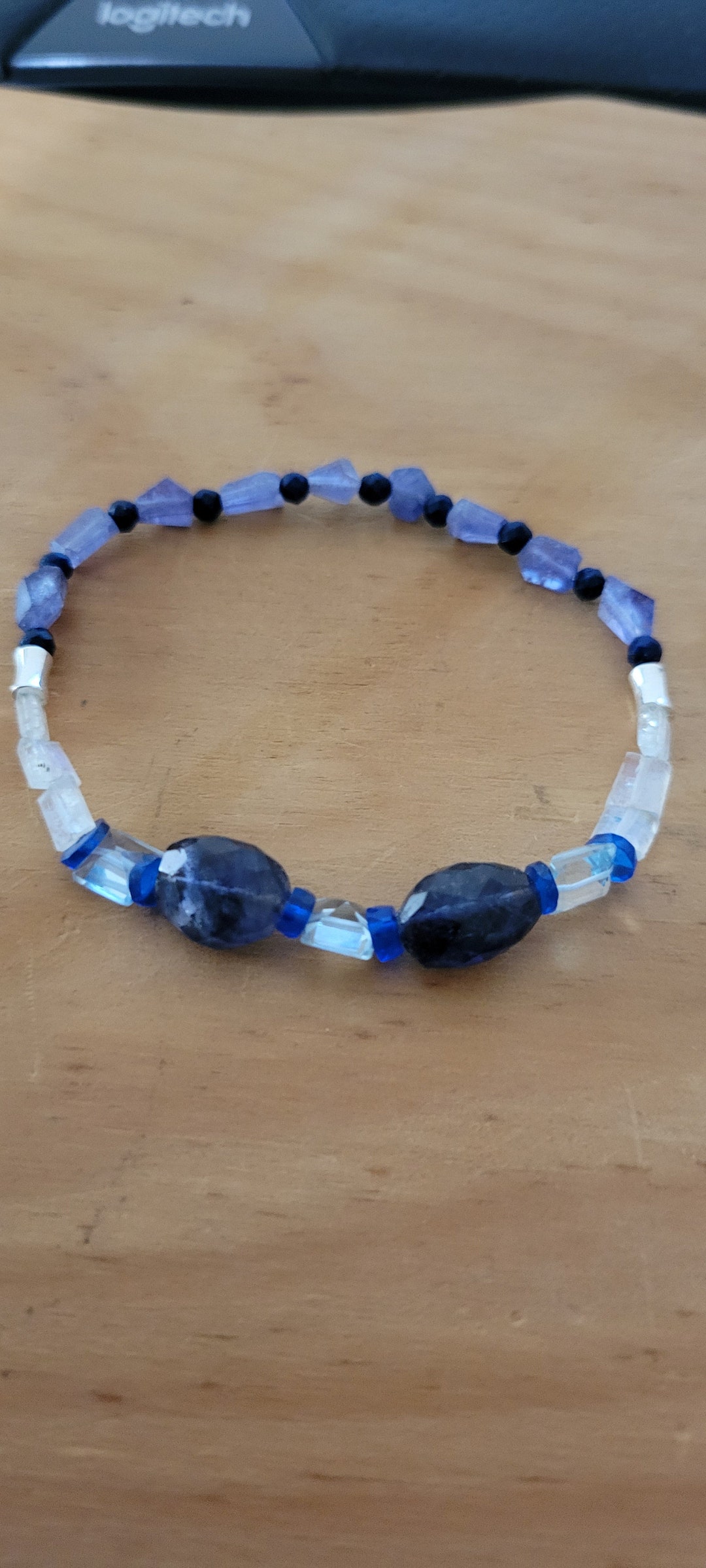 Loyal Heart Bracelet Jewelry, Blue Sapphire Gemstone Birthstone, Iolite ...