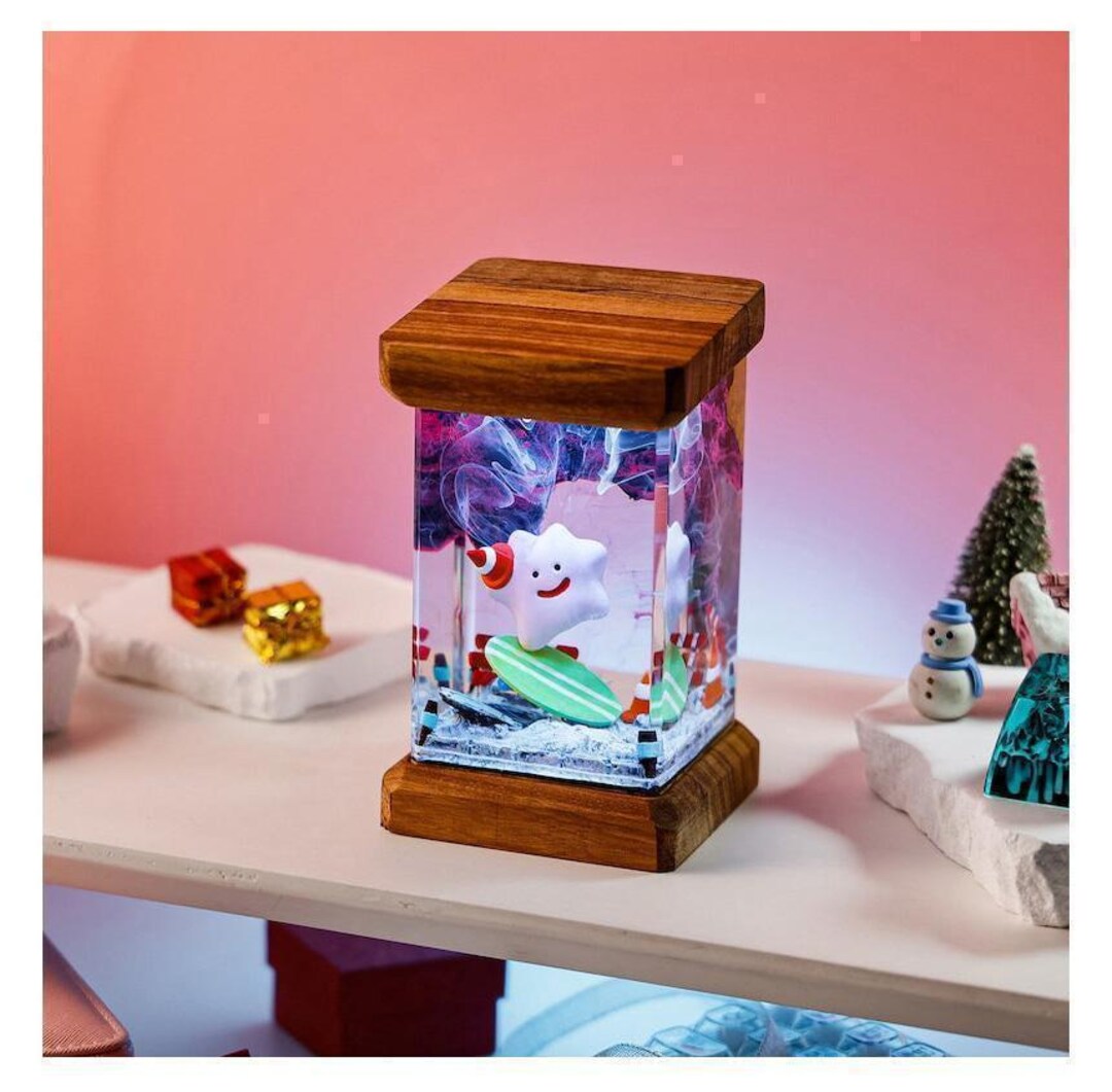 DITTO Pokemon Resin Diorama Lamp, Custom Diorama Kit, Pokemon Gifts and ...
