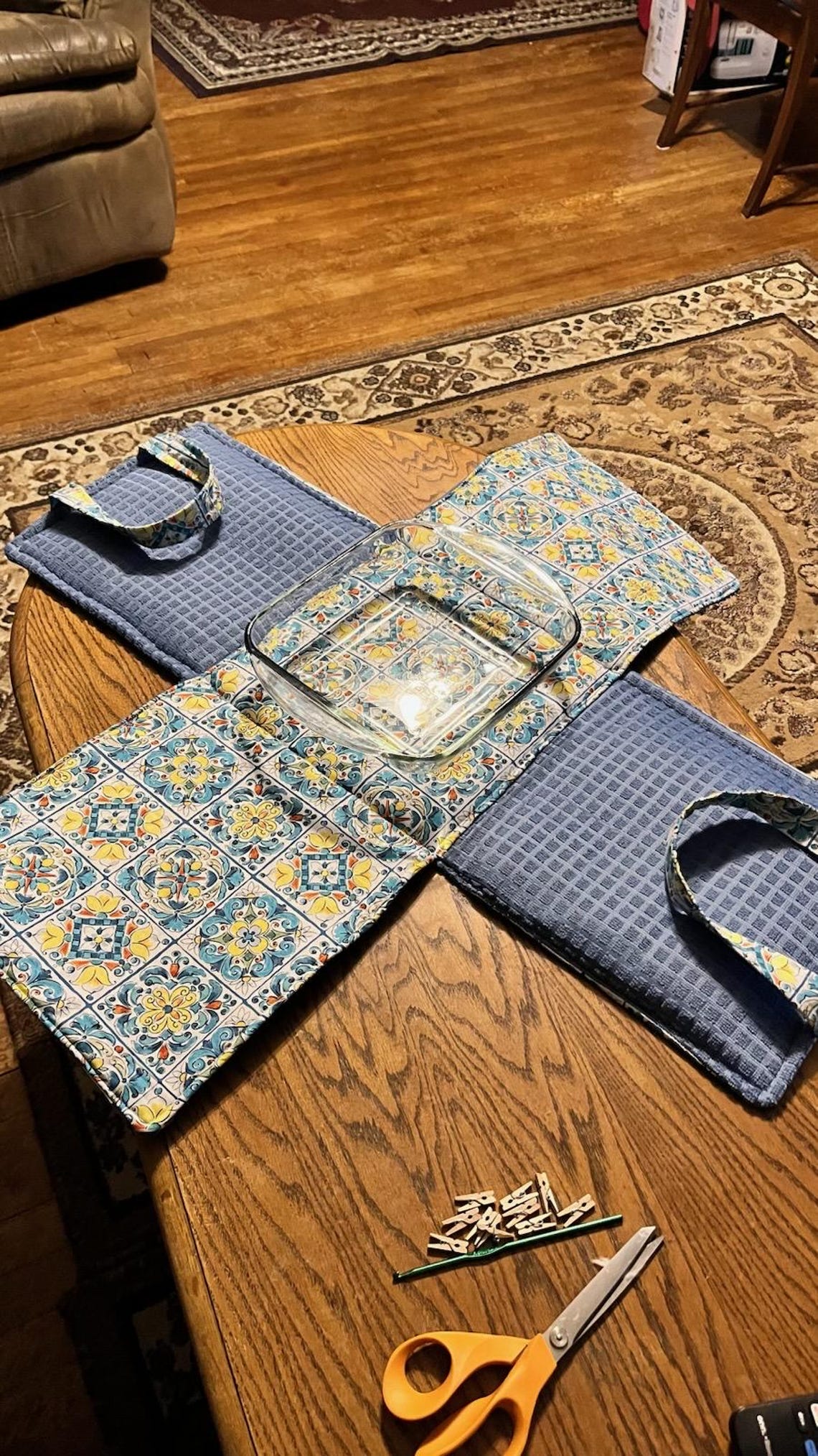 Fabric Casserole Carrier - Etsy