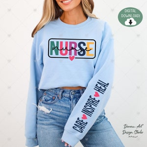 RN Nurse Svg, Crew Png, Registered Nurse Grad Svg, Gift for Nurse Svg ...