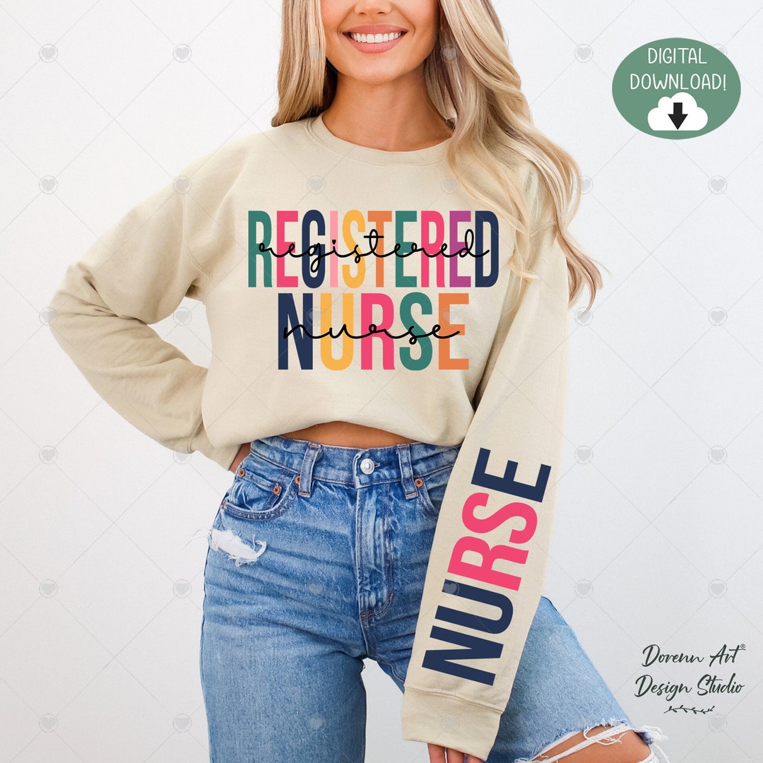 Registered Nurse SVG, RN Nurse Life Png, Nurse Grad, Gift for Nurse ...