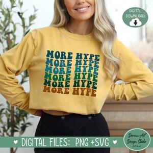 More Hype Svg, Workout Png, Funny Gym Gift, Unisex Workout Tee Cardio ...