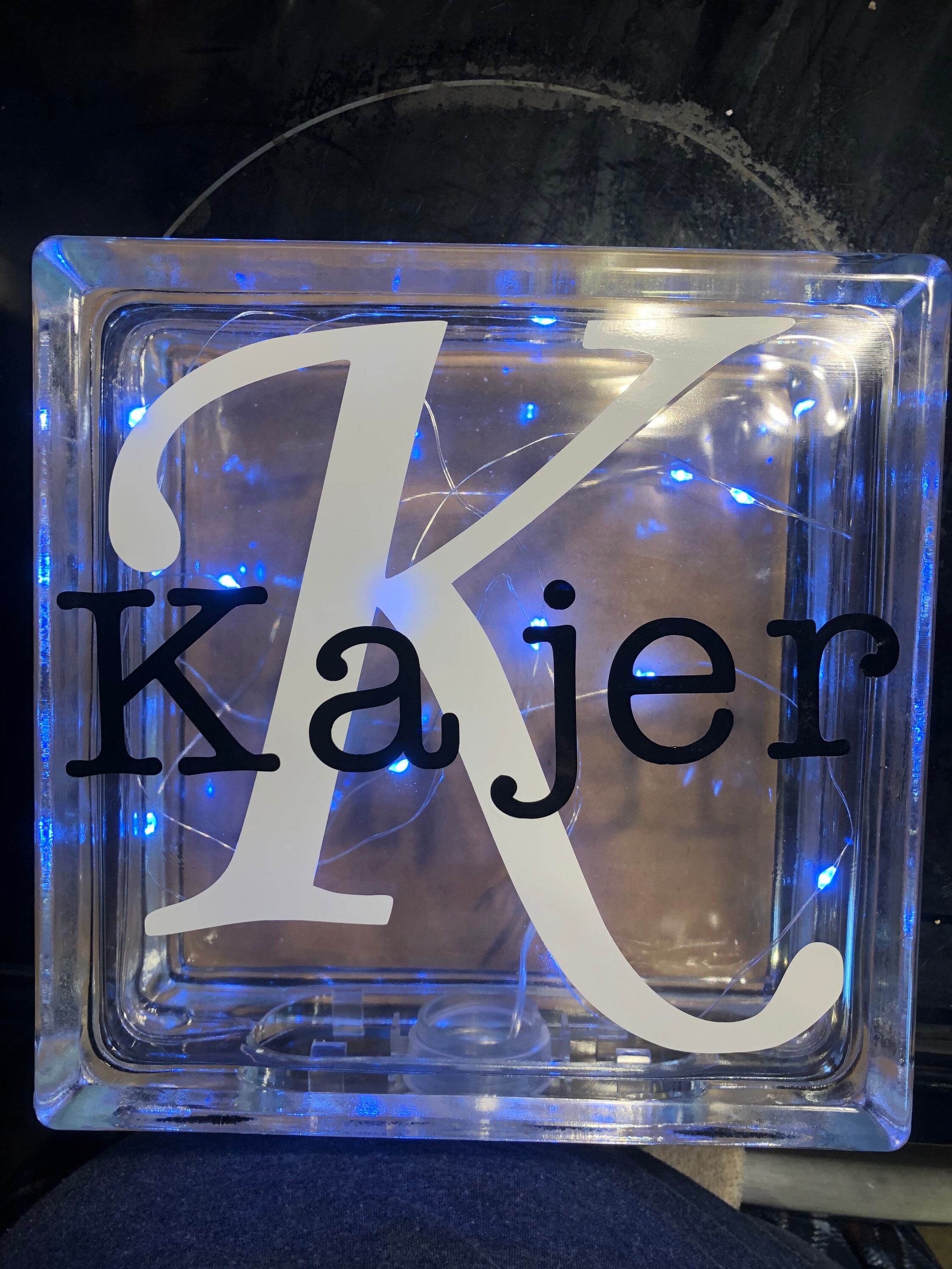 Vinyl Decorated Shadow Box With Lights - Etsy