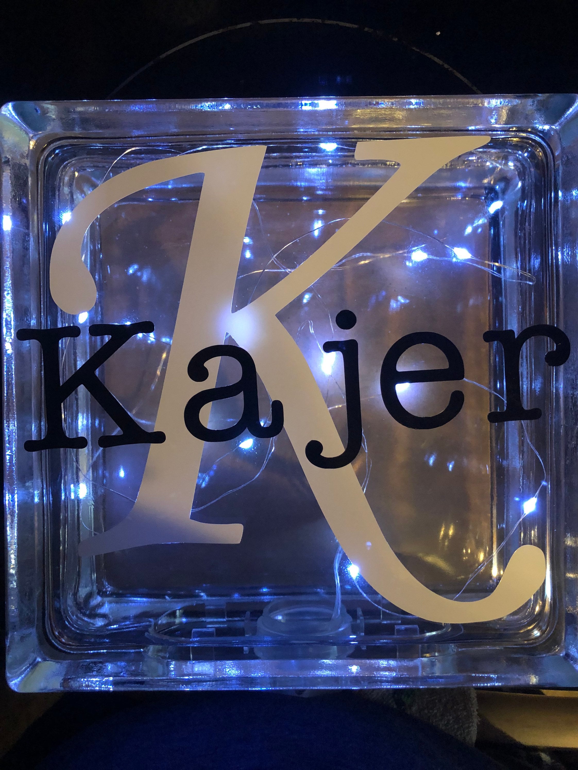 Vinyl Decorated Shadow Box With Lights - Etsy