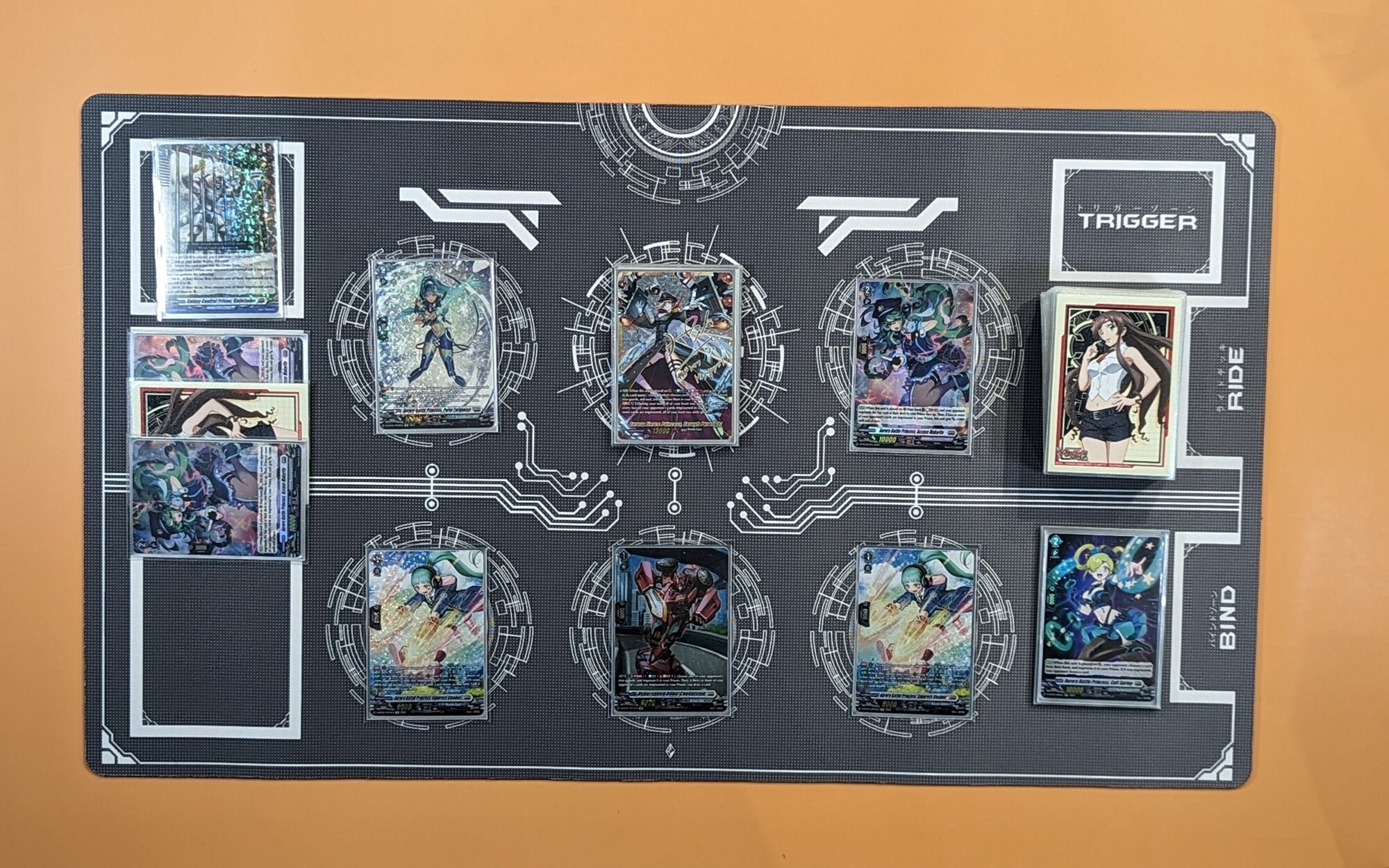 Cardfight Vanguard Overdress Zone Playmat Brandt Gate - Etsy