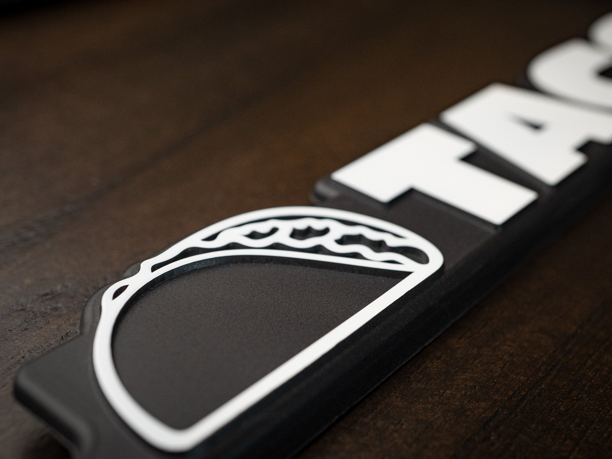 TACO License Plate Frame | Etsy