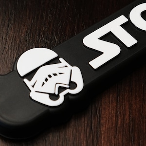 Star Wars Stormtrooper License Plate Frames Brackets 3D Raised Letter 1 ...
