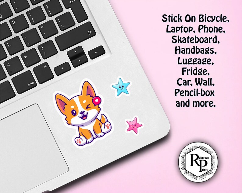 Cute Pet Collection ONE (1) Stickers Sheet, PNG,JPF - Printable ...