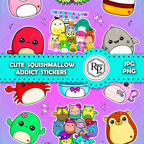 Squishmallow Bookmark - Etsy Denmark