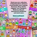 Adorable Squishmallow 3 Stickers Sheet in ONE Page PNG, JPF Plus Free ...