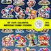 Chibi Birthday Stickers (1) Sheet - + Bonus Coloring Pages - Printable ...