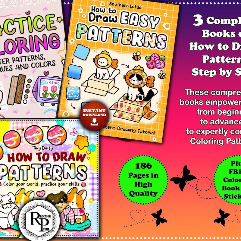 Coloring Books How To - Etsy UK